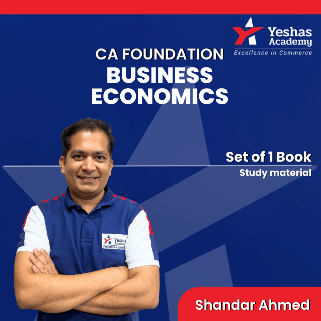 CA Foundation Business Economics Books for Jan’26 & May’26 Exams (Set ...
